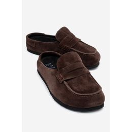 Priva Leder Slip-On Slipper