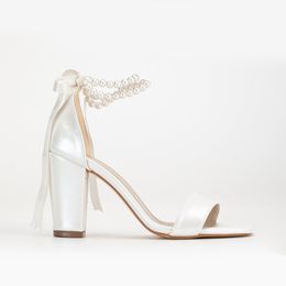 Melissa Block Abs&auml;tze Sandalen with Pearls