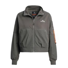 Parajumpers Jade Dark Mud Gret Sweatshirt Mit Rei&szlig;verschluss