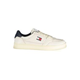 Tommy Hilfiger Wei&szlig;e Leder Herren Sneaker