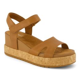 Toms Shoes TOMS Alana Textil Damen Sandalen in Brauner Zucker