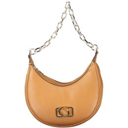 Guess Braune Polyethylen-Handtasche