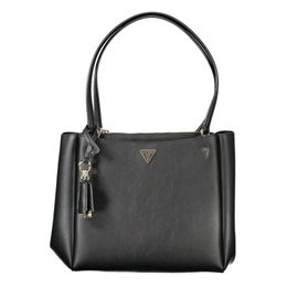 Guess Schwarze Polyethylen-Handtasche
