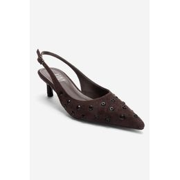 Lorex Verzierter Stiletto Slingback-Pumps