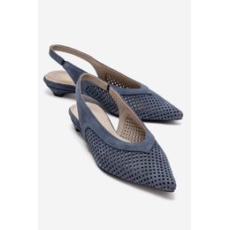 Lieve Leder-Slingback-Pumps (Damen)