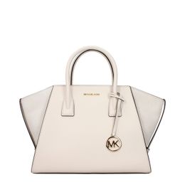 Michael Kors Beige Lederhandtasche