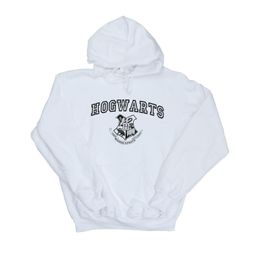 Harry Potter - "Hogwarts" Kapuzenpullover f&uuml;r Herren (Wei&szlig;)
