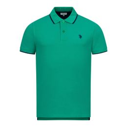 U.S. Polo Assn. Herren Classic Fit Poloshirt kurzarm aus Baumwoll-Elasthan