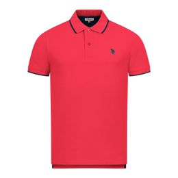 U.S. Polo Assn. Herren Classic Fit Poloshirt kurzarm aus Baumwoll-Elasthan