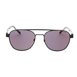HUGO BOSS - "HG 1196/S 003 AO" Sonnenbrille f&uuml;r Herren (Matt Schwarz/Rot)