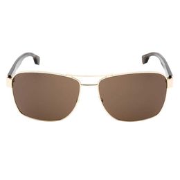 HUGO BOSS - Sonnenbrille f&uuml;r Herren (Havannabraun/Gold)