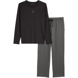 Marc O'Polo Marc O'Polo Herren Pyjama Blend & Pair CottonSchlafanzug, Pyjama Set, Nachtw&auml;sche