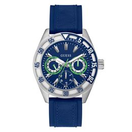 Guess Letterman Blau Herren Armbanduhr GW0903G1