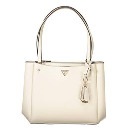 Guess Wei&szlig;es Polyethylen-Handtasche