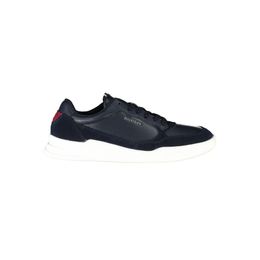 Tommy Hilfiger Blaue Leder Herren Sneakers
