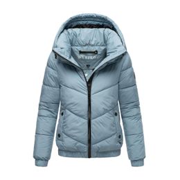 Marikoo Damen Winter Steppjacke mit Kapuze &ndash; Nayanaa