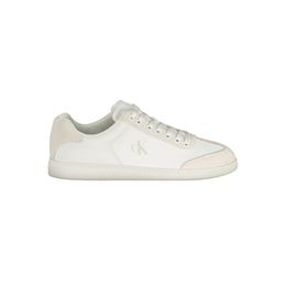 Calvin Klein Wei&szlig;e Polyester Herren Sneaker