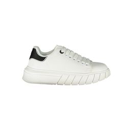 Gaelle Paris Wei&szlig;e Polyurethan Damen Sneaker