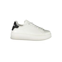 Gaelle Paris Bianco Polyurethan Damen Sneaker