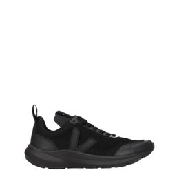 Veja Schwarze Stoff-Sport sneakers