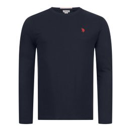 U.S. Polo Assn. Herren Longsleeve Basic Shirt aus 100 % Baumwolle