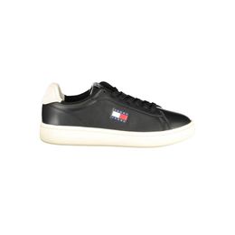 Tommy Hilfiger Schwarze Polyurethan Damen Sneaker