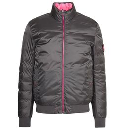 Belstaff Flash Circuit Granite Grey Wendbare Daunenjacke