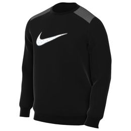 Nike - Schwarzer Pullover Mit Gro&szlig;em Swoosh-logo