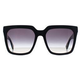 Furla Square Womens Schwarz Grau Gradient SFU594
