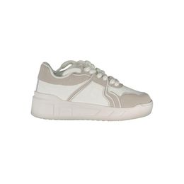 Gaelle Paris Bianco Polyurethan Damen Sneaker