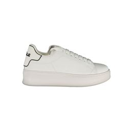 Gaelle Paris Bianco Polyurethan Damen Sneaker