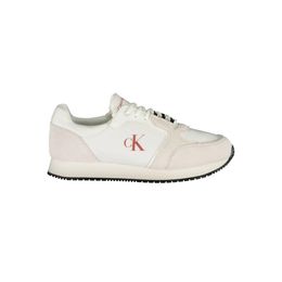 Calvin Klein Wei&szlig;e Polyurethan Herren Sneaker