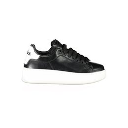 Gaelle Paris Schwarze Polyurethan Damen Sneaker