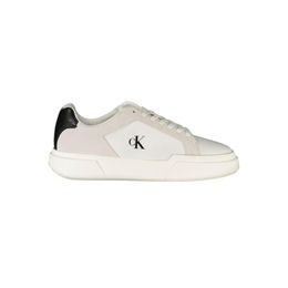 Calvin Klein Bianco Leder Herren Sneaker