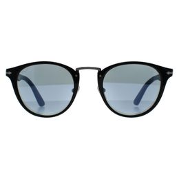 Persol PO3108S 95/56 schwarz hellblau Sonnenbrille