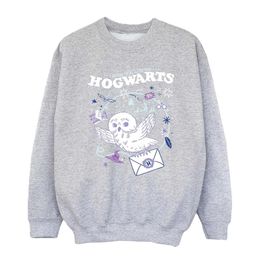 Harry Potter - "Letter From Hogwarts" Sweatshirt f&uuml;r M&auml;dchen (Grau)