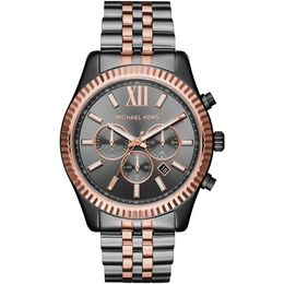 Michael Kors Lexington MK8561 Chronograph Graues Zifferblatt 44 mm Herrenarmbanduhr