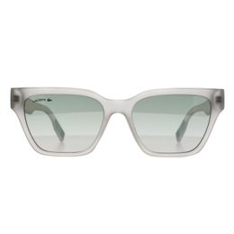 Lacoste L6002S 970 Sonnenbrille mit mattem Kristall und blauem Farbverlauf