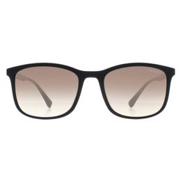 Prada Sport PS01TS DG00A7 schwarzer Gummi grauer Farbverlauf Sonnenbrille