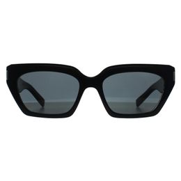 SAINT LAURENT Square Damen Schwarz Grau SL 826 PAGE