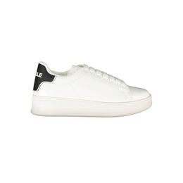 Gaelle Paris Bianco Poliuretano Herren Sneaker