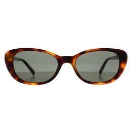 SAINT LAURENT Cat Eye Damen Havanna Grau SL 822