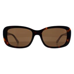 Love Moschino Rechteck Damen Havanna Braun MOL060/S
