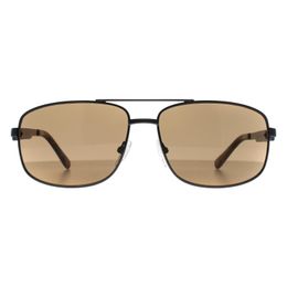 Calvin Klein Rectangle Herren Ruthenium Braun CK22123S