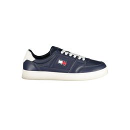 Tommy Hilfiger Blaue Leder Herren Sneakers