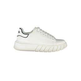 Gaelle Paris Wei&szlig;e Polyurethan Damen Sneaker