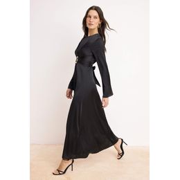 Elegantes, langes, flaches Maxikleid f&uuml;r Damen/Nachtkleid in A-Linie, dezentes Abendkleid