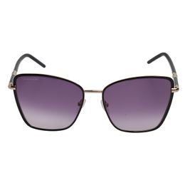 Longchamp Damen Geometrische Quadratische Metallsonnenbrille LO167S