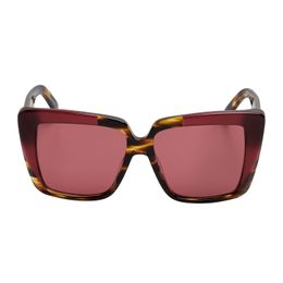 Salvatore Ferragamo Damen rechteckige Acetat-Sonnenbrille SF1060SN