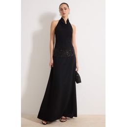 Elegantes, &auml;rmelloses Maxikleid f&uuml;r Damen in A-Linie &ndash; perfekt f&uuml;r Abend und Ball.